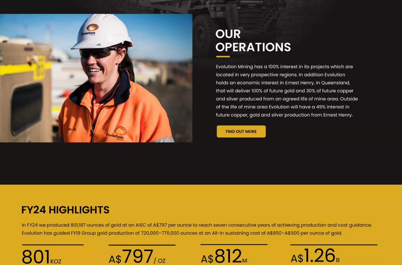 Evolution Mining - Hive Design